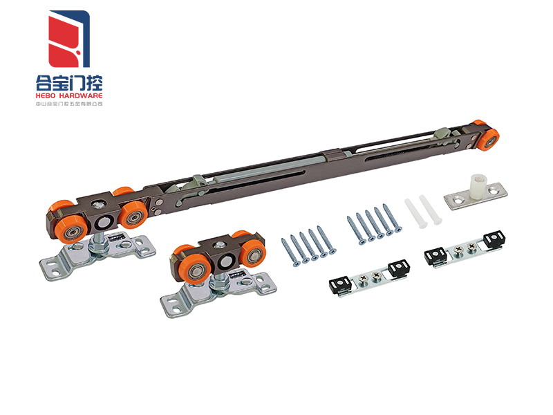 Damper sliding door roller kit for wooden door Manufacturer